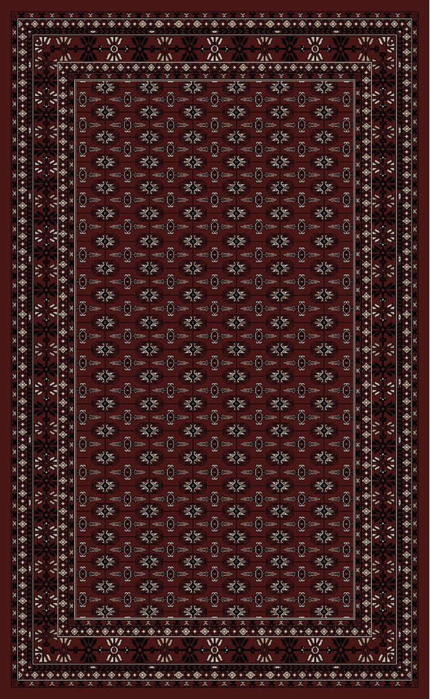 Ayyildiz, Kusový koberec Marrakesh 351 Red, 200x290, červená, chodba / předsíň
