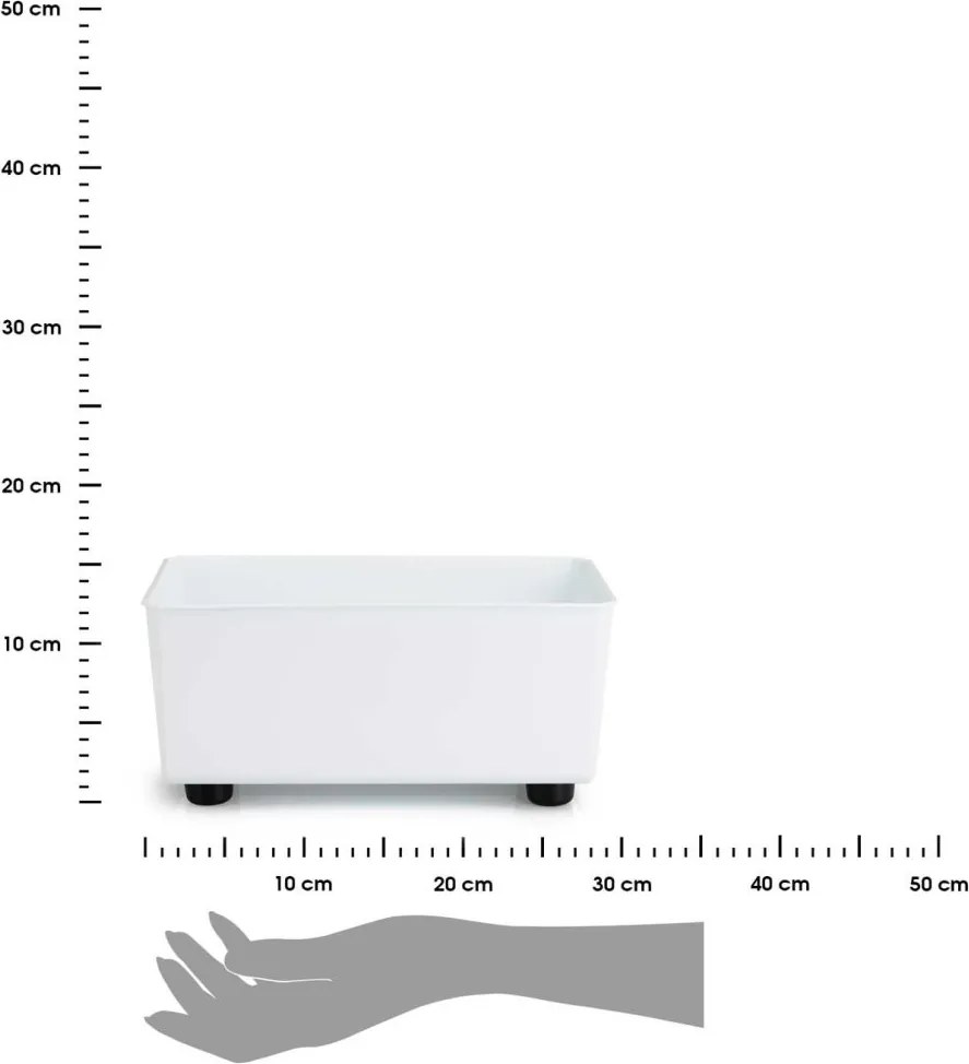 Truhlík s nožičkami Salvia 28,5x17 cm - výběr z 9 provedení