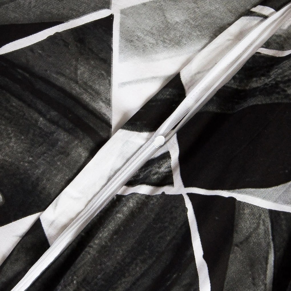 BAVLNĚNÉ POVLEČENÍ COTTONLOVE 160X200 CM, 2KS 70X80 CM VZOROVANÉ