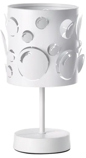 ONLI - Stolní lampa BOLLICINE 1xE14/6W/230V 22 cm bílá