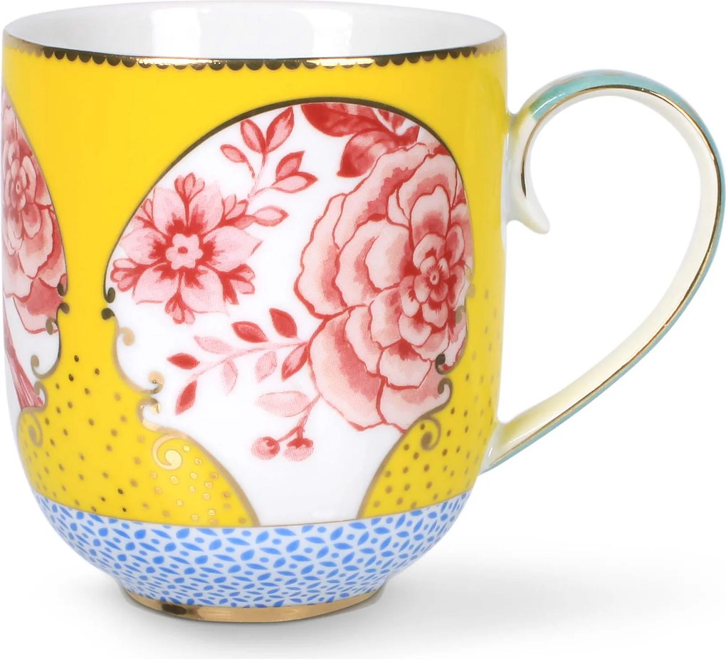 Pip Studio Royal Hrnek žlutý 325ml