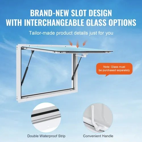 91,4 cm L × 61 cm W Koncesní stojan Obslužné okno Servisní – dpptfwck36 L*24 W