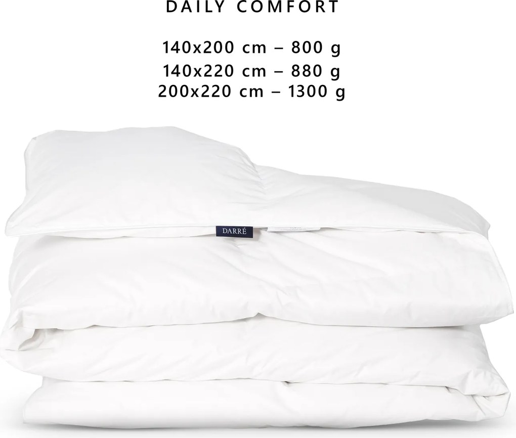 Péřová přikrývka DAILY COMFORT Velikost: 220 x 200