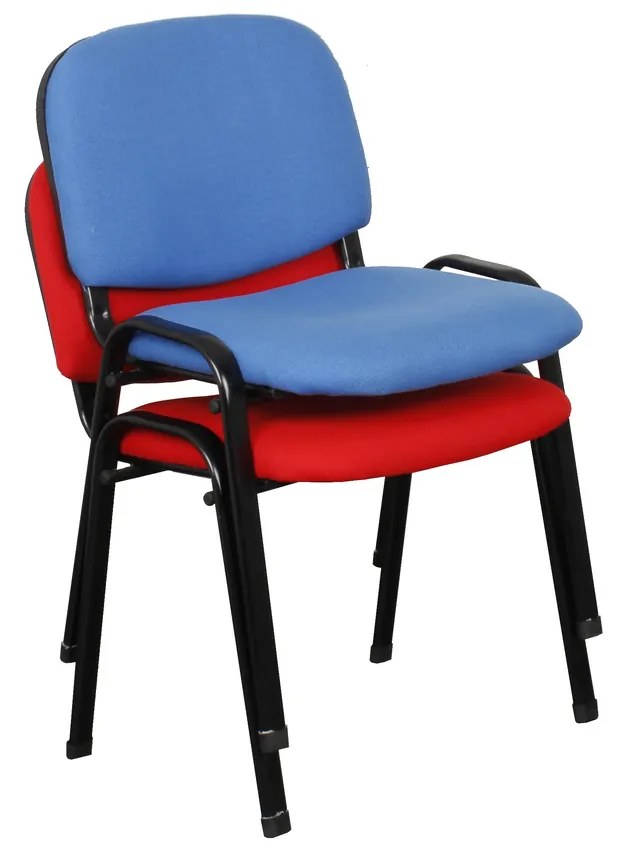 Kancelářská židle pevná JEFF cern - černá
