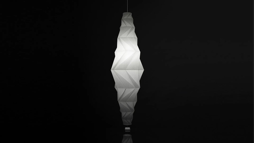 Artemide 1697010A Minomushi, závěsné designové svítidlo řady IN-EI, 28W LED, výška 204 cm