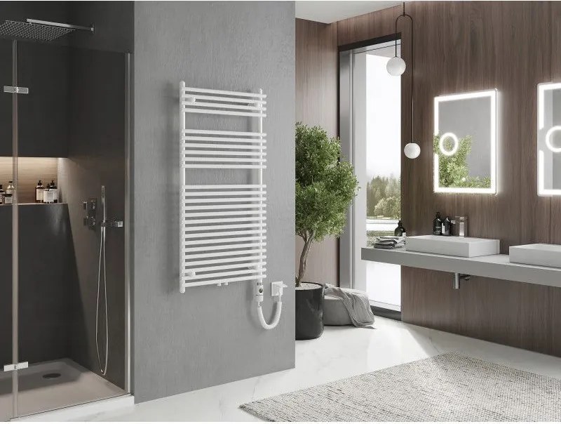 Mexen Sol, elektrické topné těleso 1200x600 mm + topná tyč 900 W, bílá, W125-1200-600-2900-20