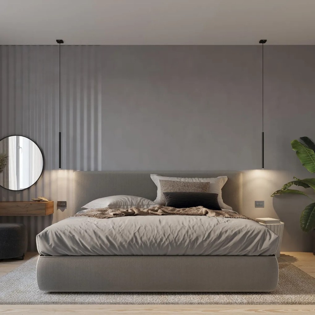Sollux Lighting Závěsné svítidlo PASTELO 1 černé