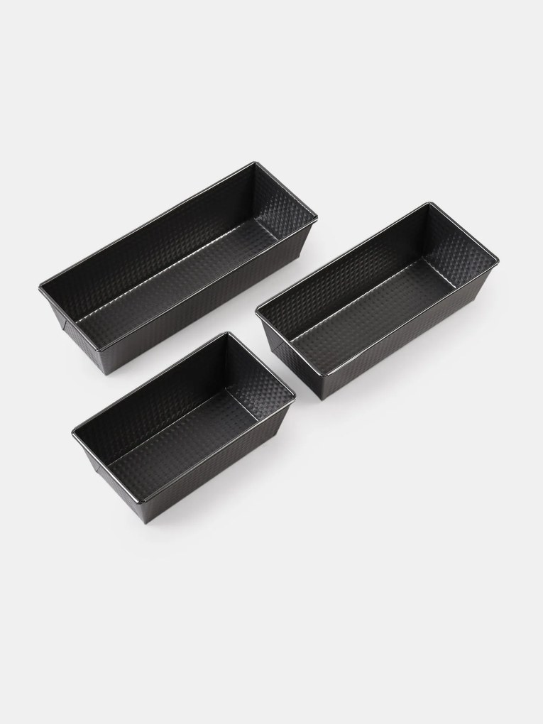 Sinsay - Sada forem na pečení z uhlíkové oceli 3 pack - šedá