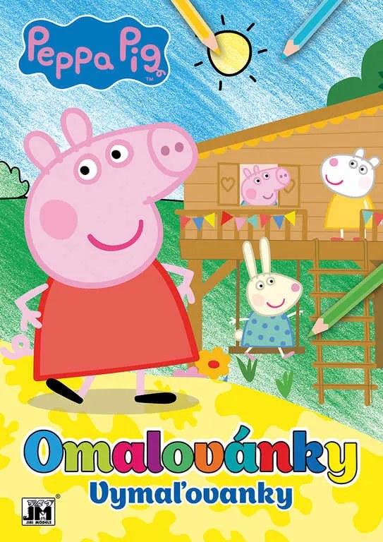 JIRI MODELS Omalovánky A4 prasátko Peppa Pig 9