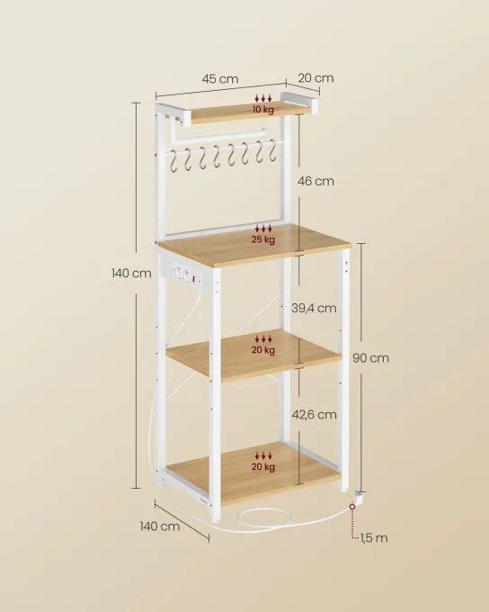 Kuchyňská police KKS013YA02