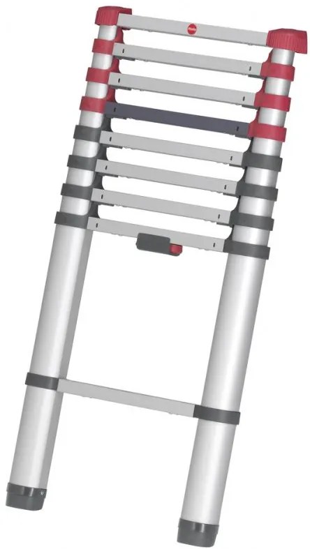 Teleskopický žebřík Hailo T80 FlexLine, 9 příček, 7113-091