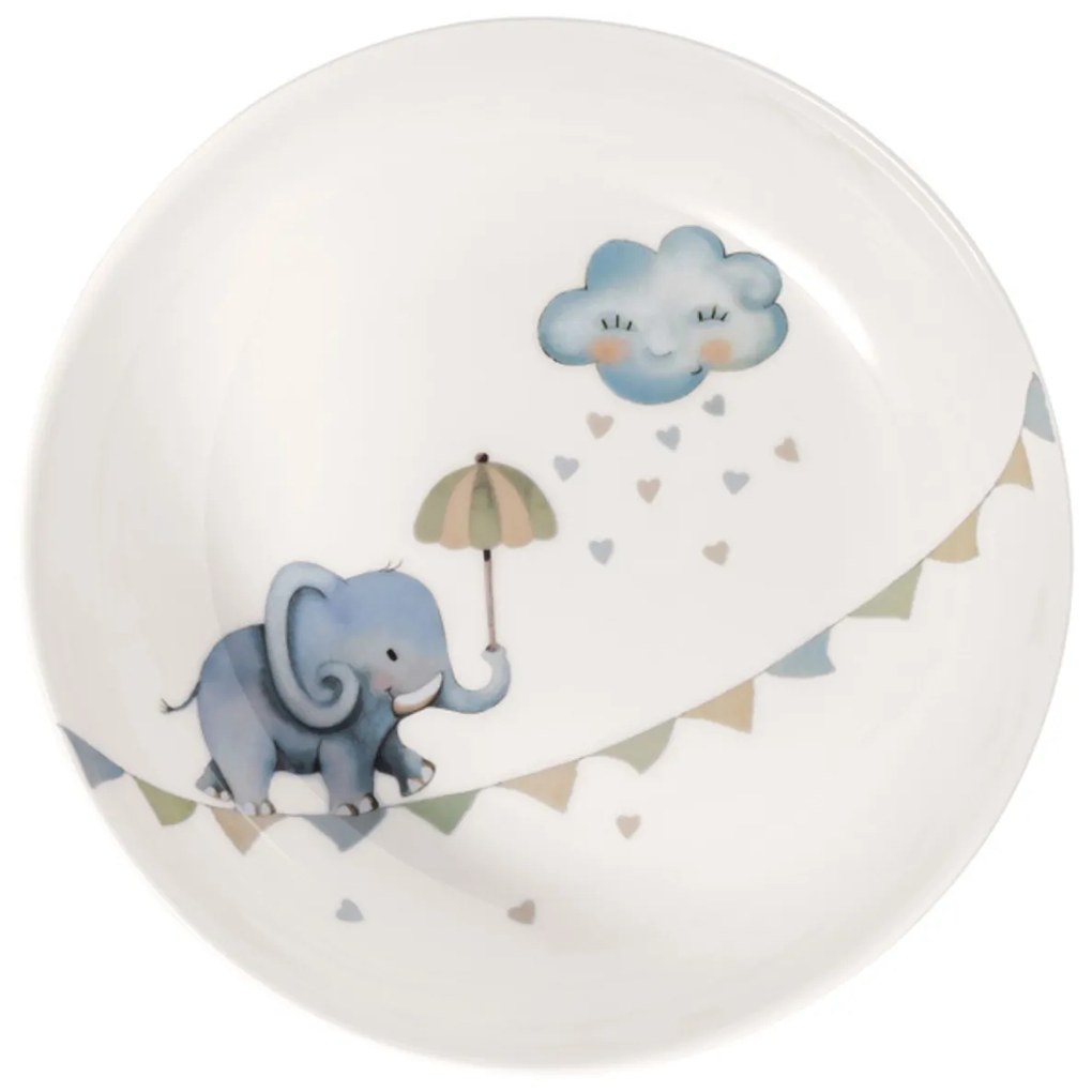 Villeroy & Boch Dětský hluboký talíř Walk like an Elephant, Ø 18,7 cm 14-8674-2752