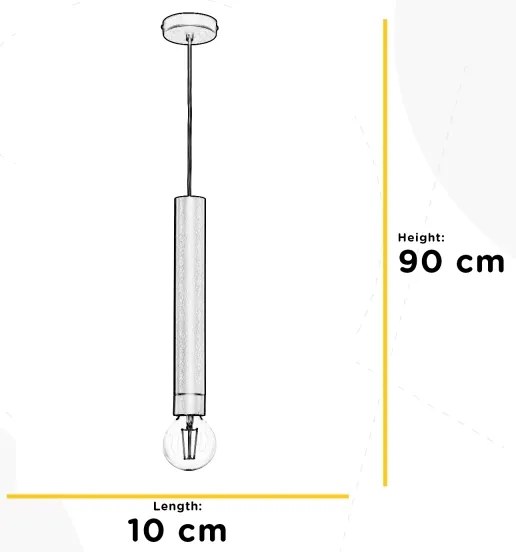 ONLI - Lustr na lanku DORA 1xE27/15W/230V černá