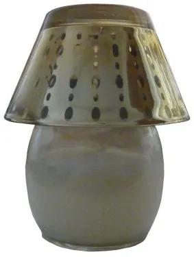 Svíčka lampička - zlatá III.