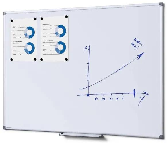 Popisovací magnetická tabule Whiteboard SCRITTO 90x120 cm