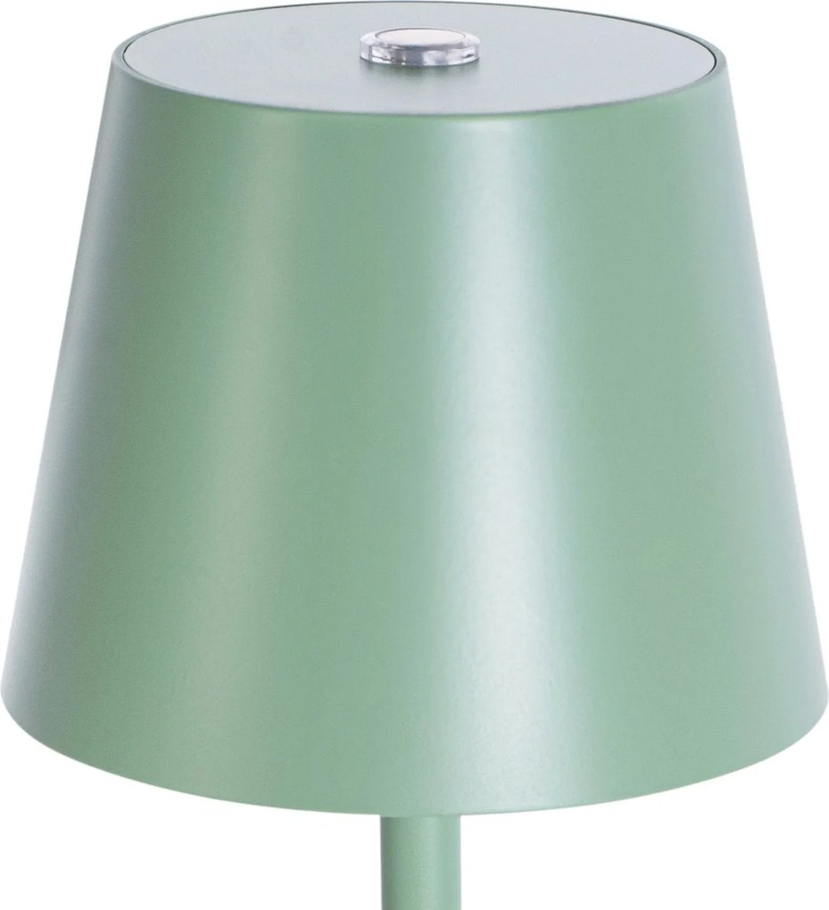 Toolight Toolight, dotyková LED noční stolní lampa 5W, 3 barvy světla, USB napájení, APP1368-T GREEN, světle zelená, OSW-08630