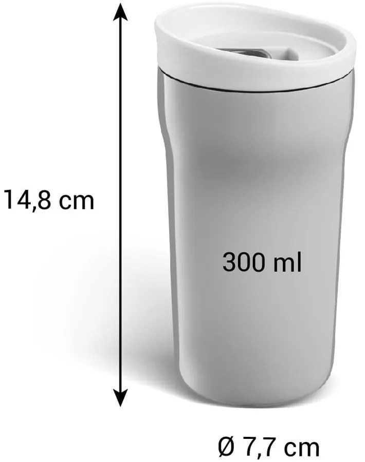 Béžový termo hrnek 300 ml Constant – Tescoma