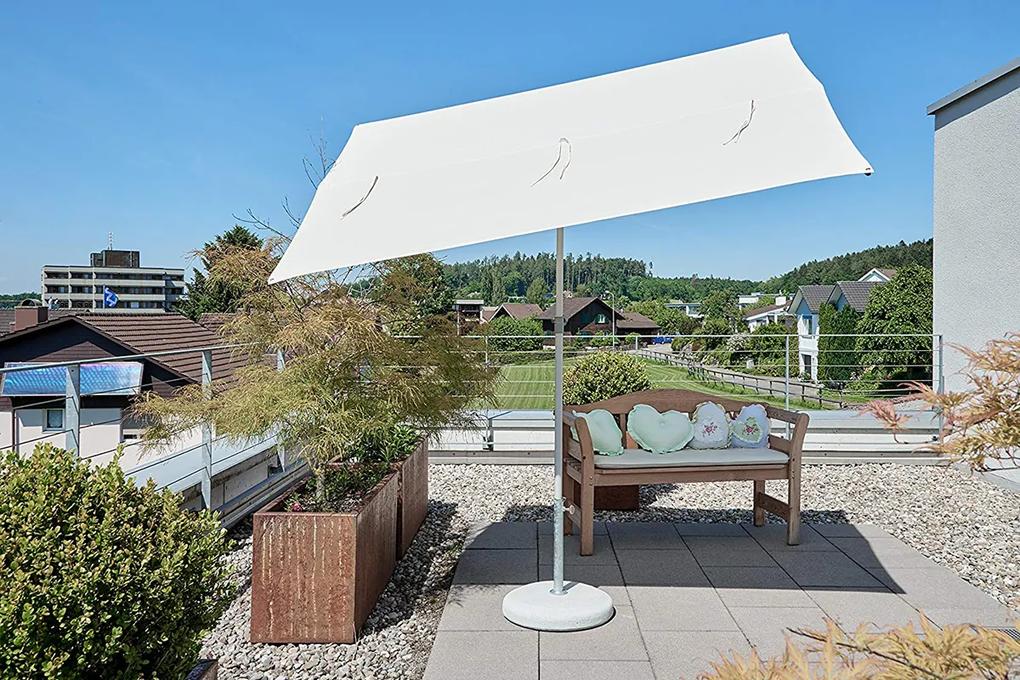 Slunečník SUNCOMFORT Flex Roof 210 x 150 cm šedo-béžová