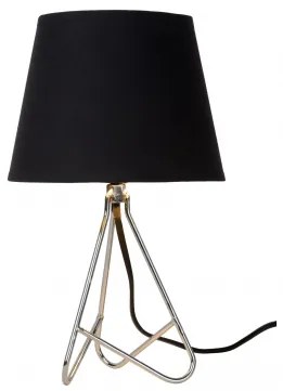 Lucide GITTA - stolní lampa - Ø 17 cm - Chrom 47500/81/11