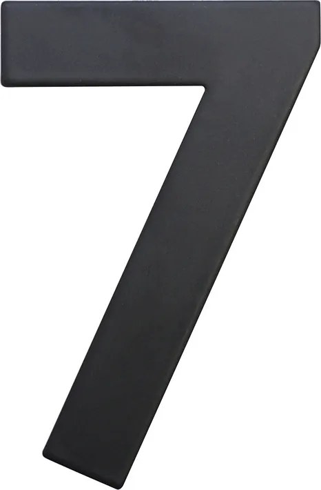 Domovní číslo "7", RN.75L, černá