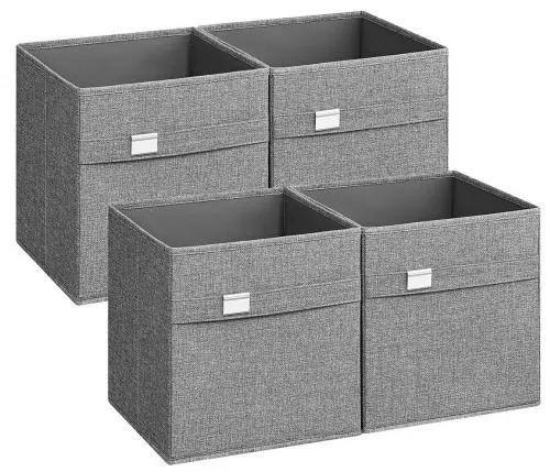 Set stohovatelných boxů ROB230G04 (4 ks)