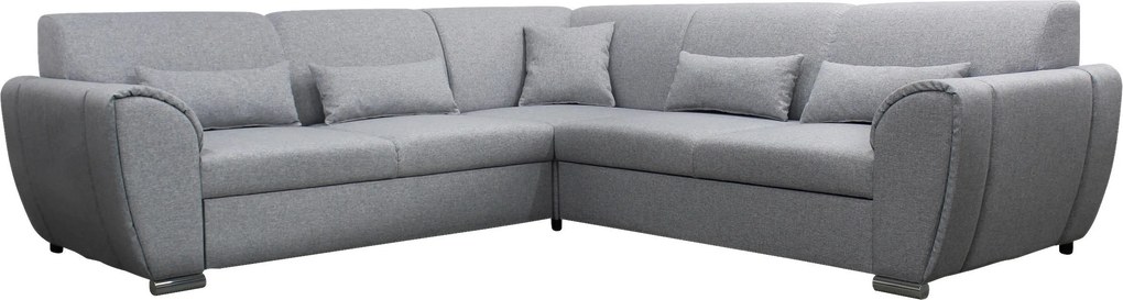 XXXLutz ROHOVÁ SEDAČKA, textil, světle šedá Livetastic - Sedací soupravy - 001574004213