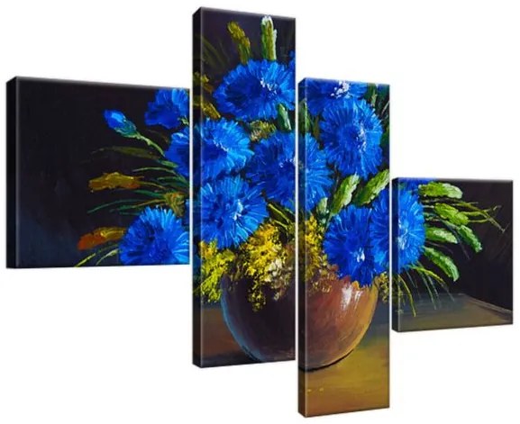 Tištěný obraz Květiny ve váze 100x70cm 2175A_4B