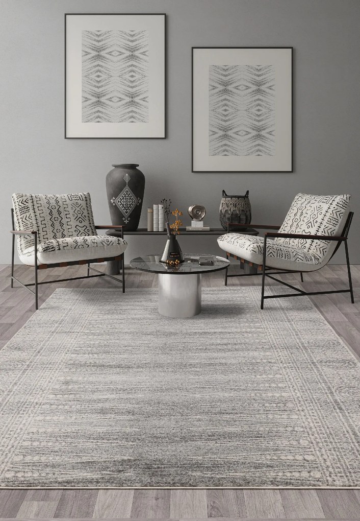 Šedý koberec Dinamo Weave Grey Rozměry: 160x230 cm