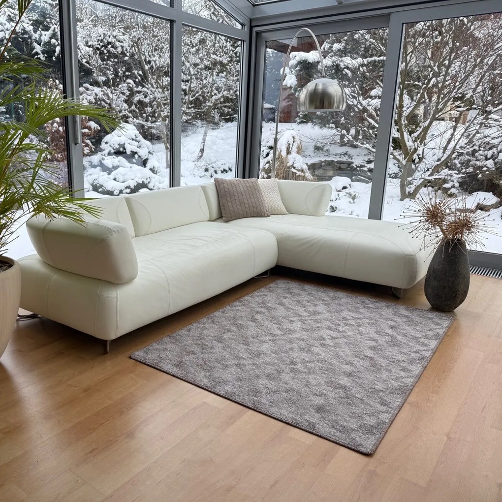 Vopi, Kusový koberec Madrid hnědý, 50x80, hnědá, chodba / předsíň