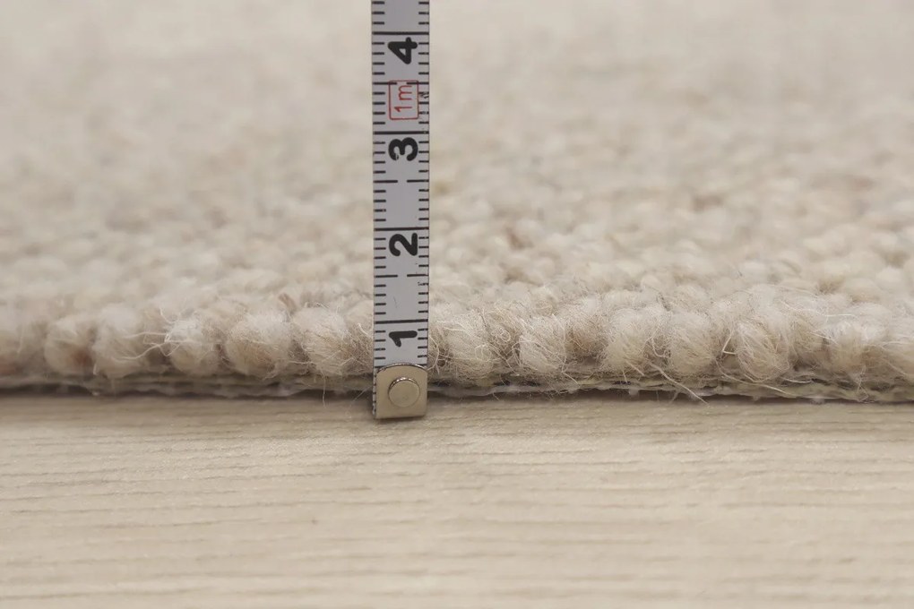 Avanti, Metrážový koberec Alfawool 88 béžový, na míru, šíře 4m,5m, béžová, ab (mřížka), ložnice