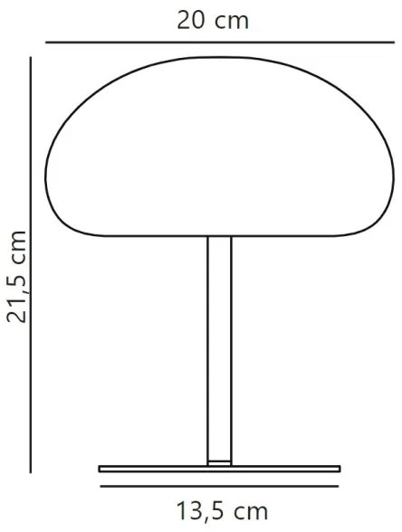 Nordlux - LED Stmívatelná venkovní stolní lampa SPONGE LED/4,8W/3,7V IP65