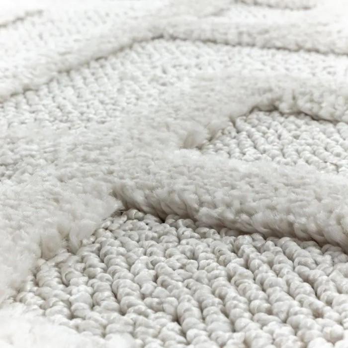 Vopi | Kusový koberec Pisa 4708 cream - Kruh průměr 120 cm