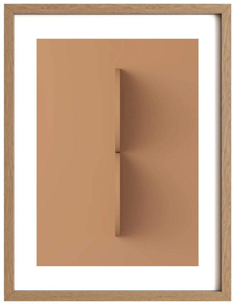 Idealform Poster no. 7 Arched shapes Barva: Smokey taupe, Velikost: 500x700 mm