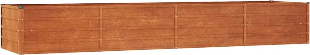 Zahradní vyvýšený záhon rezavý 320 x 80 x 45 cm cortenová ocel 151962