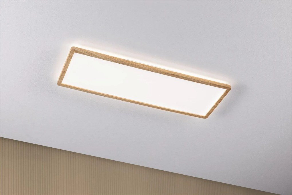 Paulmann LED Panel Atria Shine, IP44 hranaté 580x200mm Teplota světla: 3000 K
