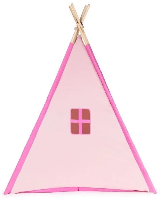 ECOTOYS Dětský stan Teepee PINKY