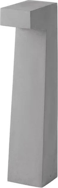 NV 9540212 Venkovní sloupkové svítidlo ARAN šedý beton skleněný difuzor LED 5W 3000K 120-230V IP65 - NOVA LUCE