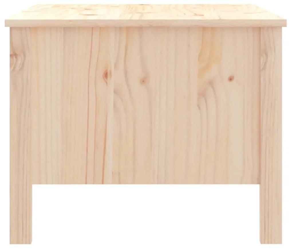 Konferenční stolek 100 x 50 x 40 cm masivní borové dřevo - Default Title