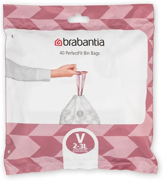 Brabantia Sáčky do odpadkového koše V 2-3L/40ks
