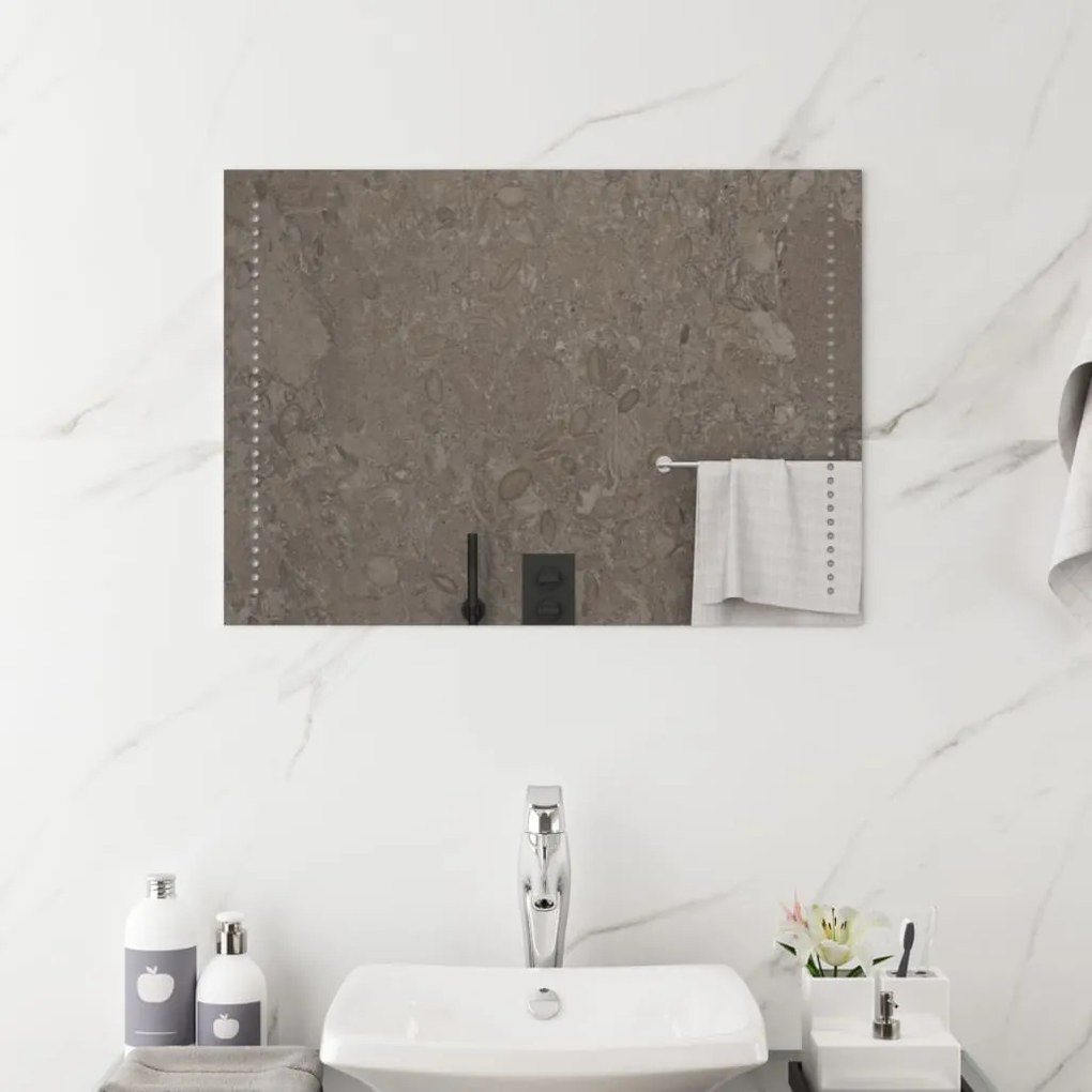 Koupelnové zrcadlo s LED osvětlením 50x70 cm 3154048