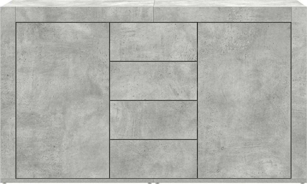 Servírovací skříň Betonově šedá 120 x 36 x 69 cm 3333859