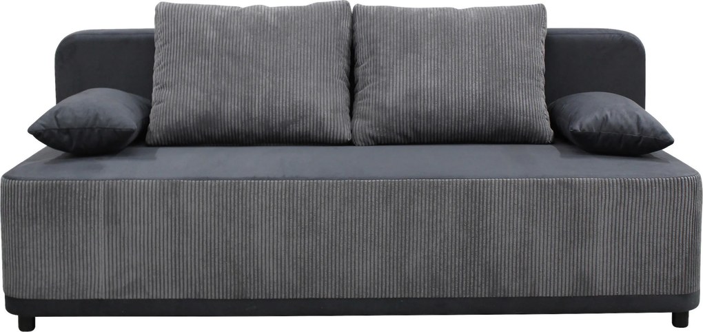 XXXLutz ROZKLÁDACÍ POHOVKA, textil, šedá MID.YOU - Rozkládací pohovky - 001574002902