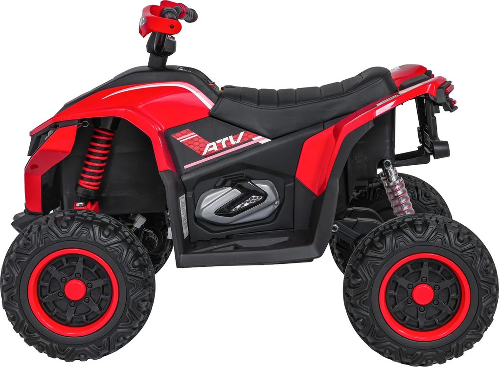 Ramiz Čtyřkolka Fast Wheel červená