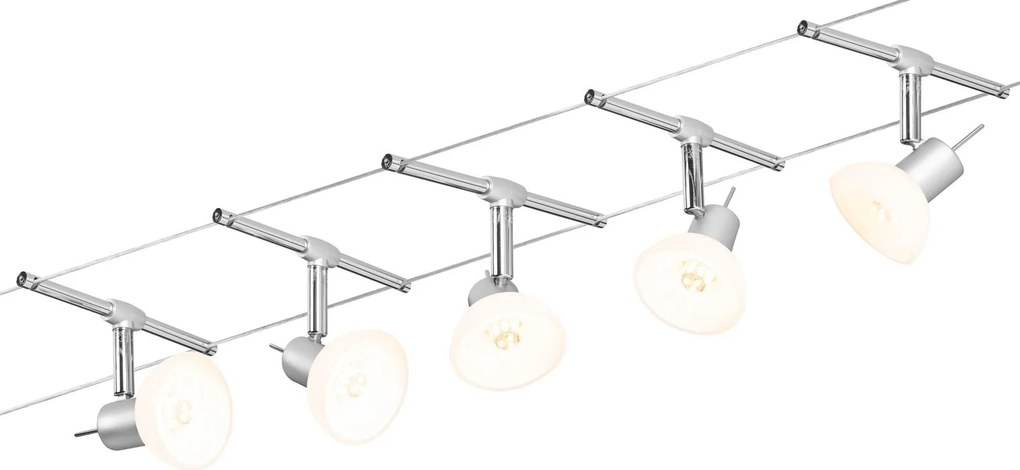 Paulmann 94136 Sheela, lankový systém max 5x10W LED 12V, 500cm