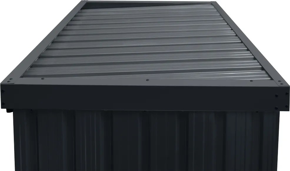 Zahradní domek BestBerg ZS-25A  / 1,1 m² / 81 × 140 × 180 cm / antracit
