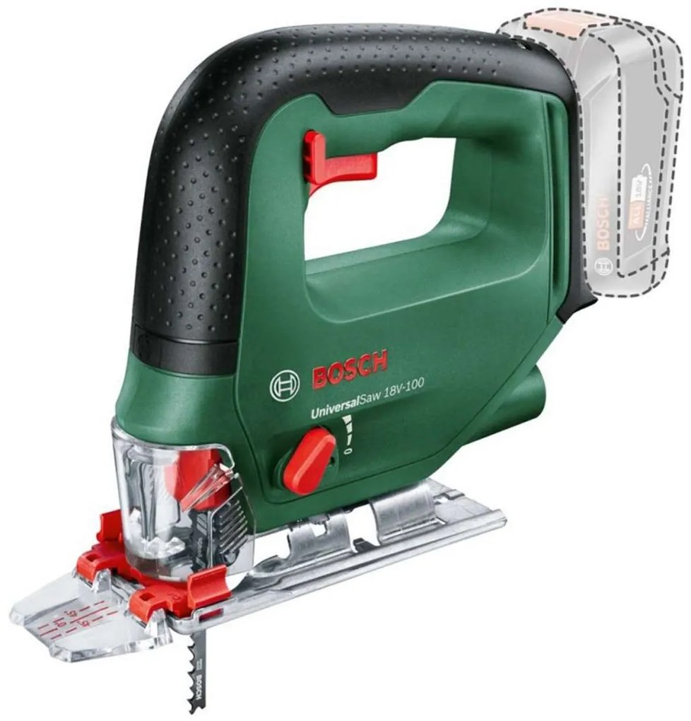 Bosch - 18V AKU přímočará pila, bez baterie a nabíječky 0603011100