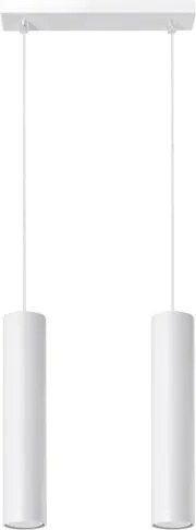 Lustr SOLLUX Lagos 2 GU10 2x40W bez zdroje SL.0324 bílá