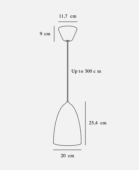 Závěsné svítidlo Nordlux Nexus 20 Barva: Černá