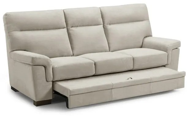 Pregio Italia sofa&relax Polohovací pohovka Dany Provedení: 2 místná + lehátko, Vzorník látek: tekno fibra 33 dark grey