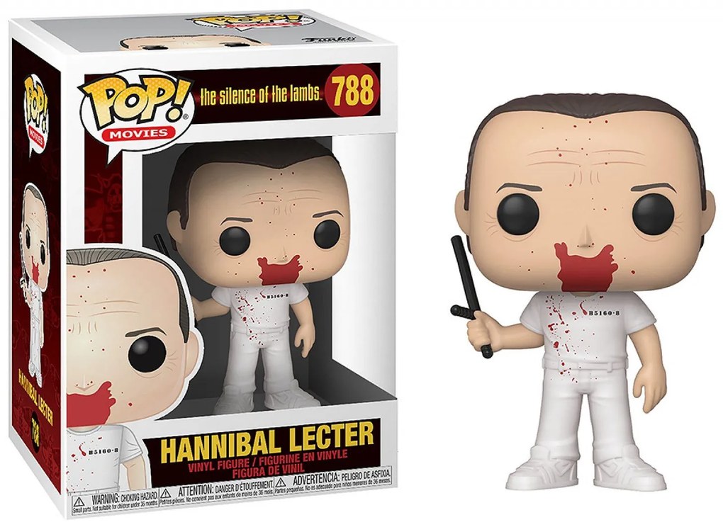 Funko pop! 788 silence of the lambs hannibal bloody